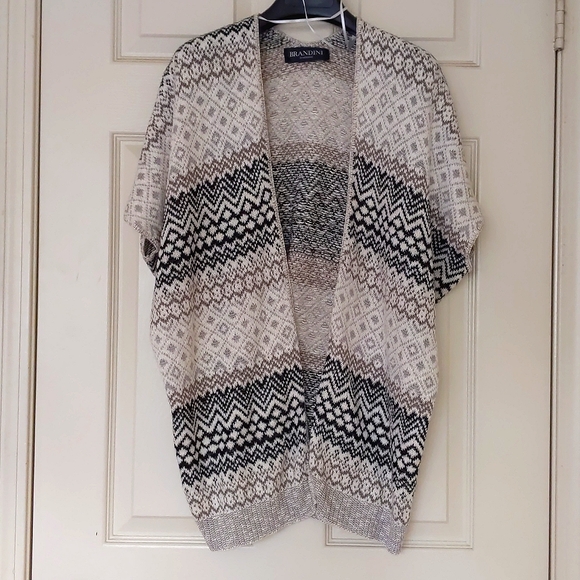 Brandini | Sweaters | Nwot Brandini Women Openfront Knit Sweater Vest ...